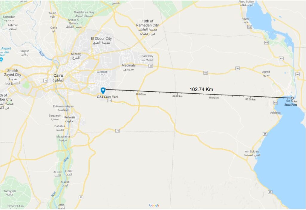 CSI – Map Cairo Yard